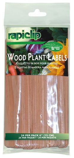 Wood Plant Labels – Little Red Wagon Native Nursery