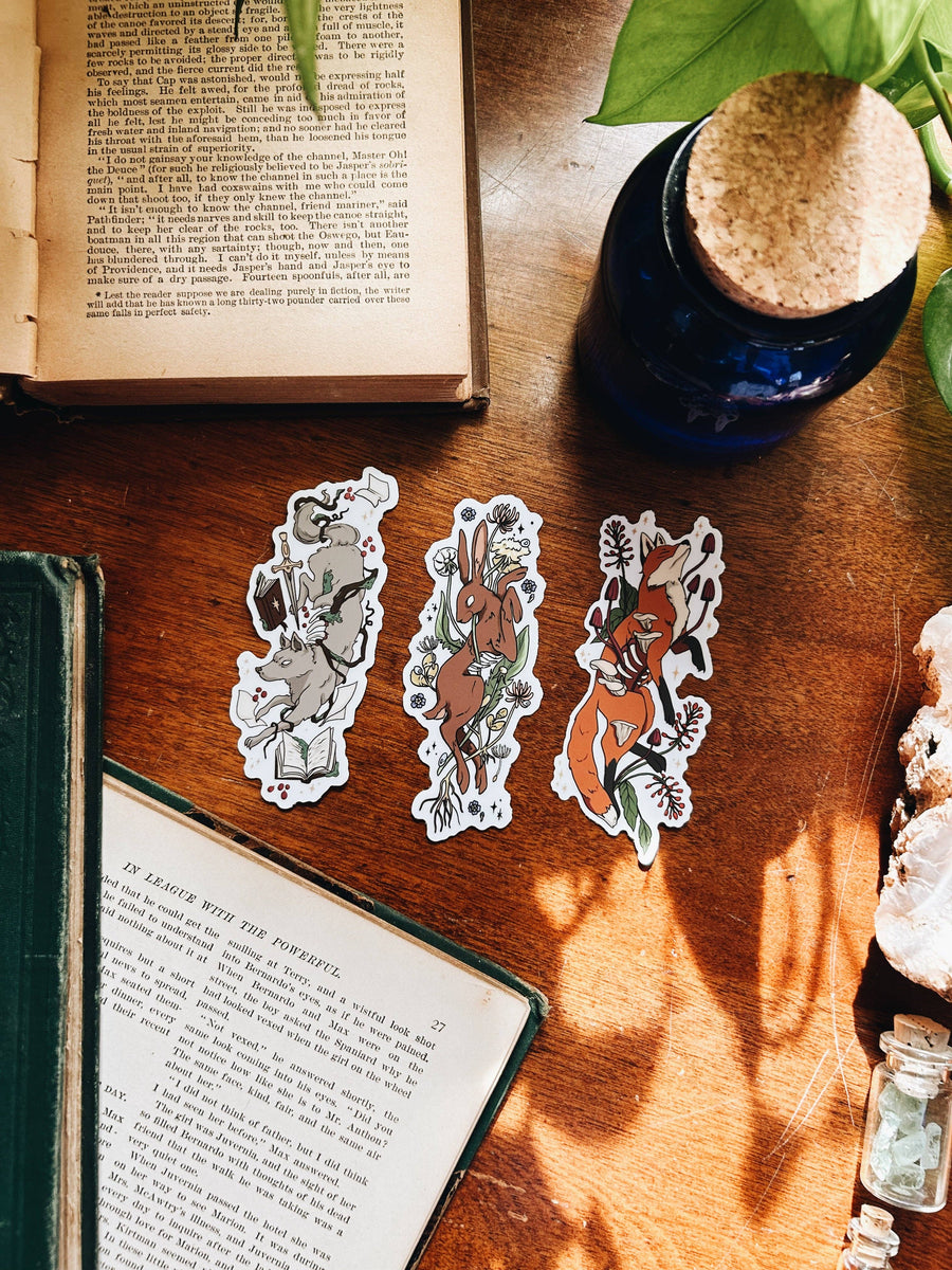 Spring Hare | Waterproof Vinyl Sticker | 4" – Little Red Wagon Native ...