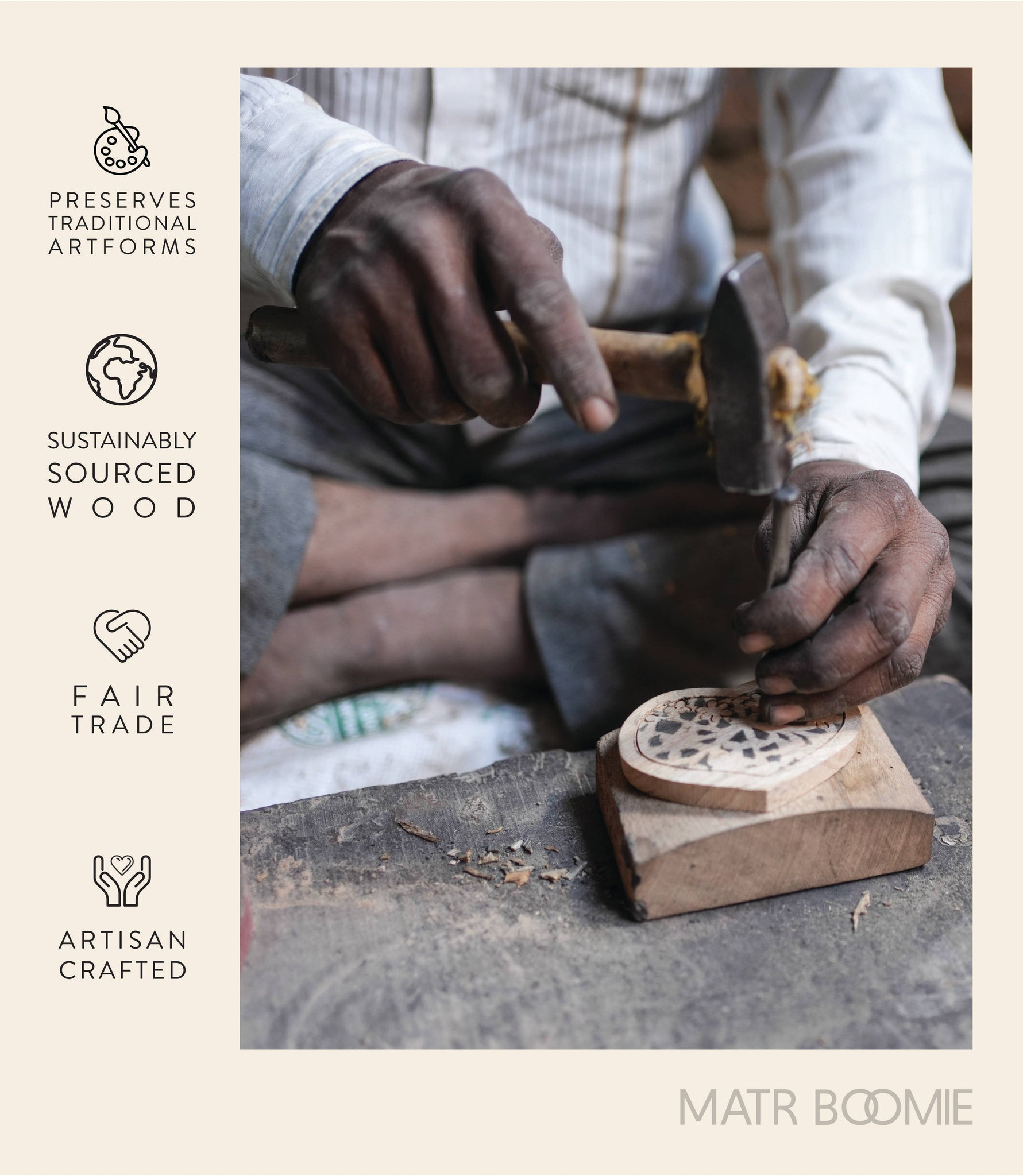 5 Dice Box Set - Wood – Little Red Wagon Native Nursery