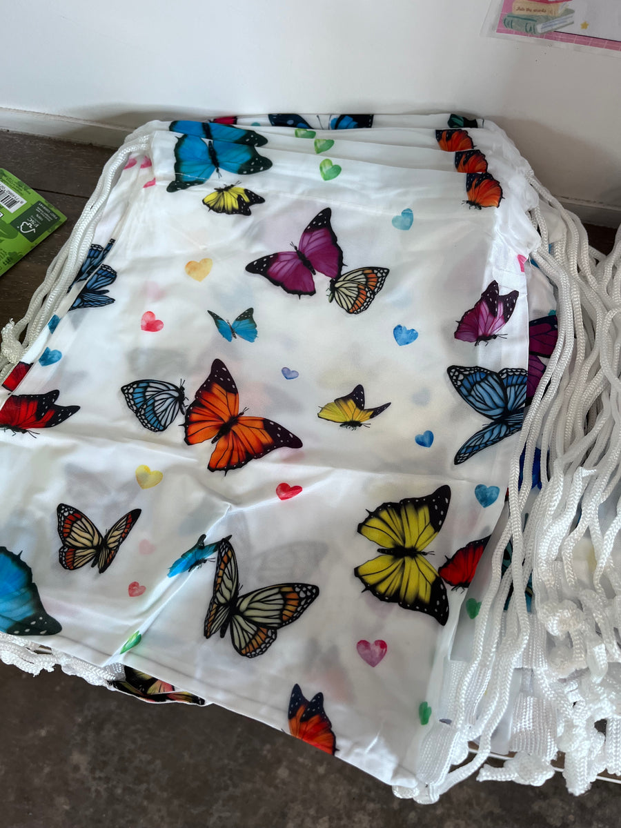 Butterfly String Backpack – Little Red Wagon Native Nursery