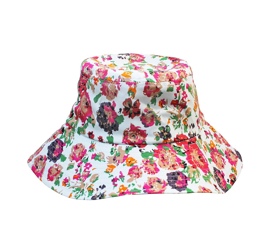 Cottage Rose Bucket Hat – Little Red Wagon Native Nursery