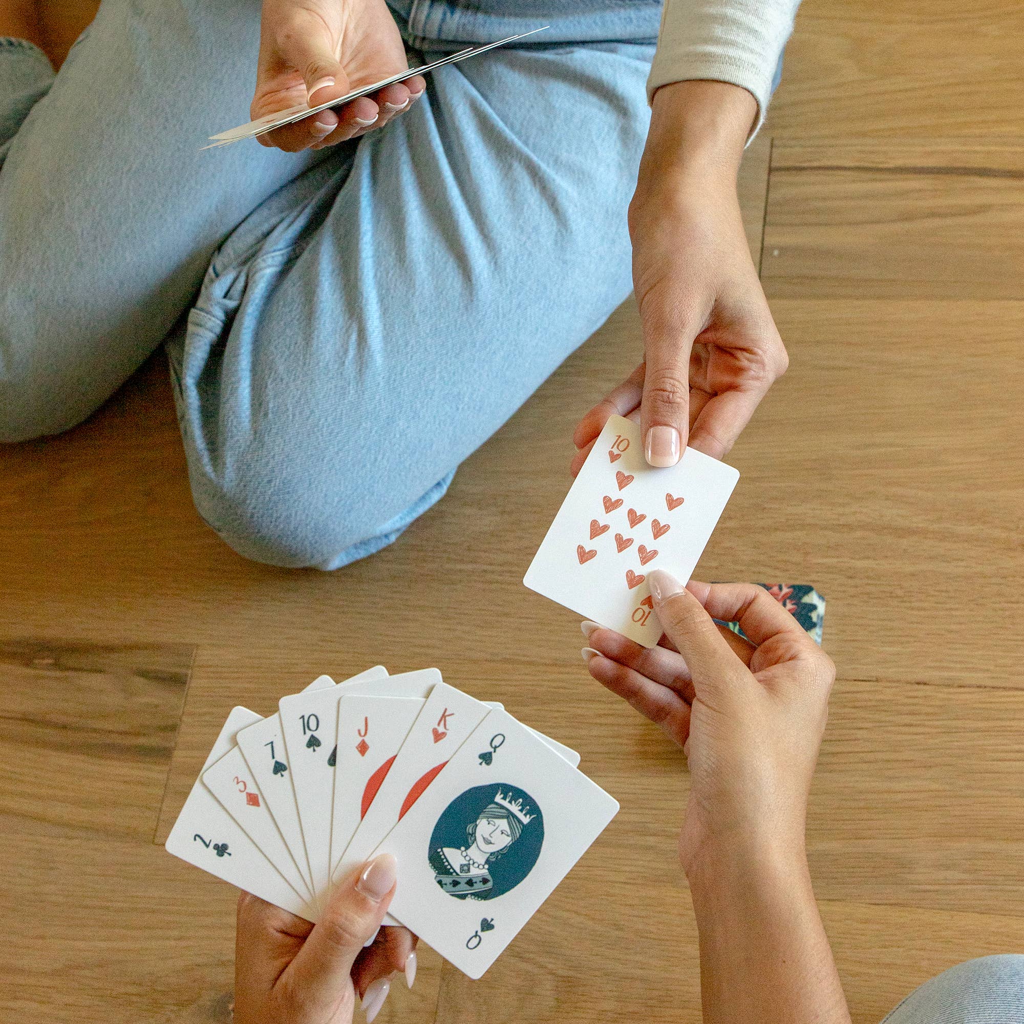 Midnight Flora & Fauna Deck of Playing Card – Little Red Wagon Native ...