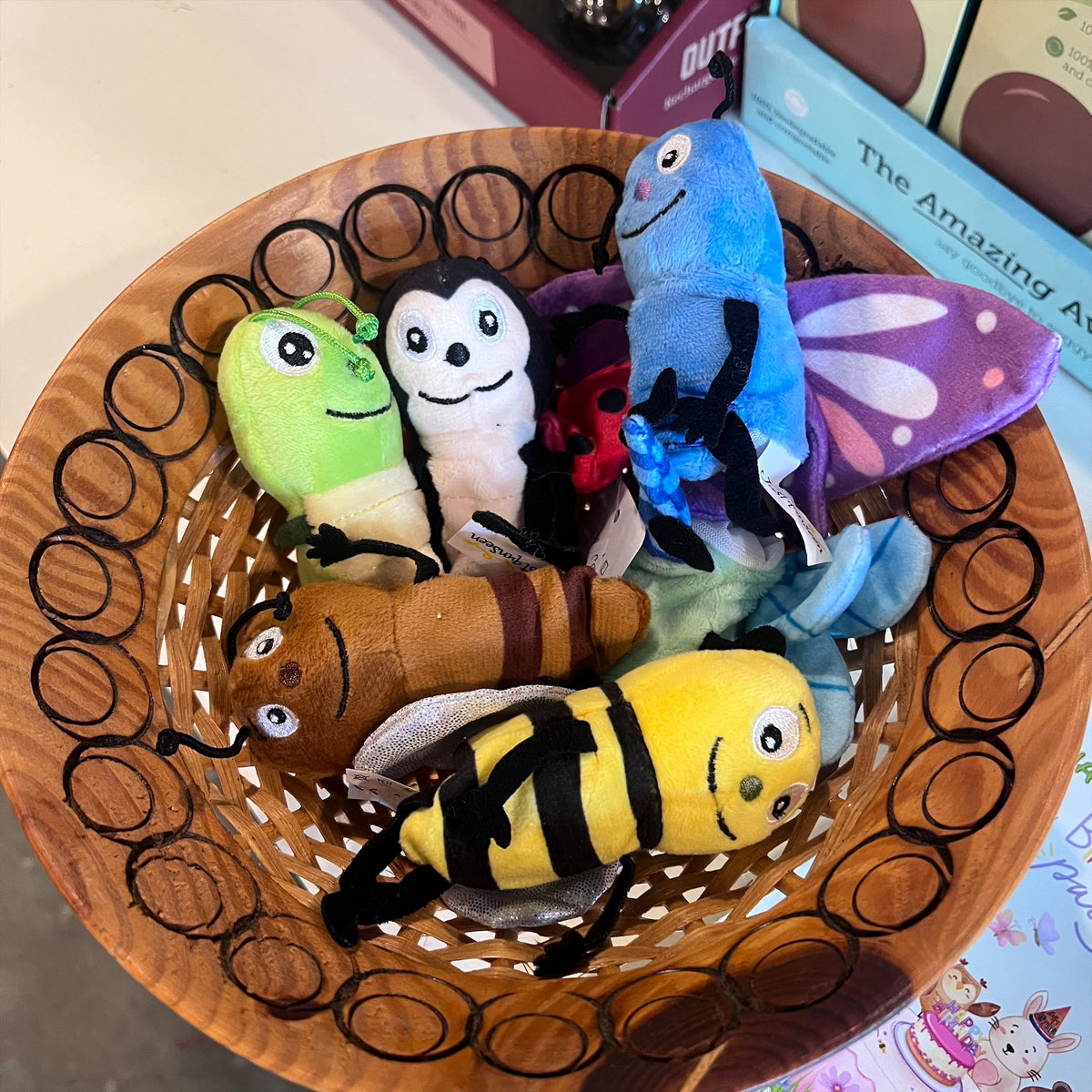 Just Qunseen Finger Puppets – Little Red Wagon Native Nursery